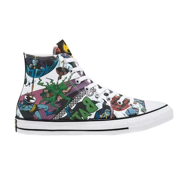 CONVERSE Batman X Chuck Taylor All Star High '80th Anniversary Issue 190' Sneaker - Multicolor