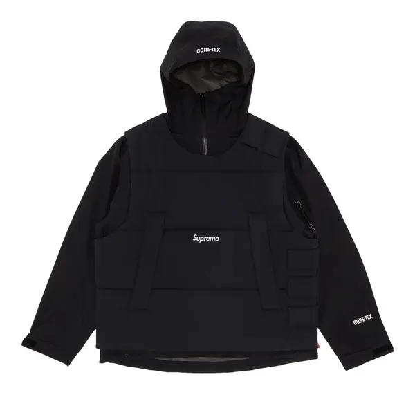 Supreme 2-in-1 Gore-tex Shell + Windstopper Vest - Black