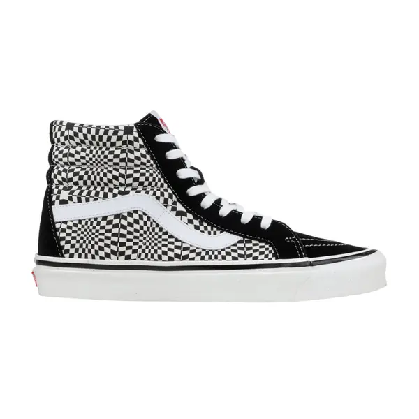 VANS Sk8-hi 38 Dx Warp Check Sneakers - Black