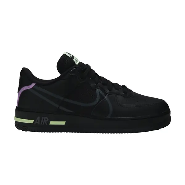 Nike Force 1 React Sneakers - Black