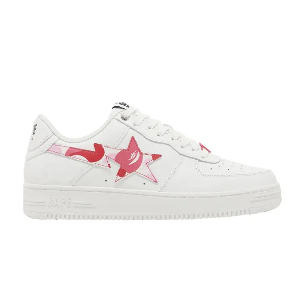 A BATHING APE Sta 'abc Camo' Sneakers - White