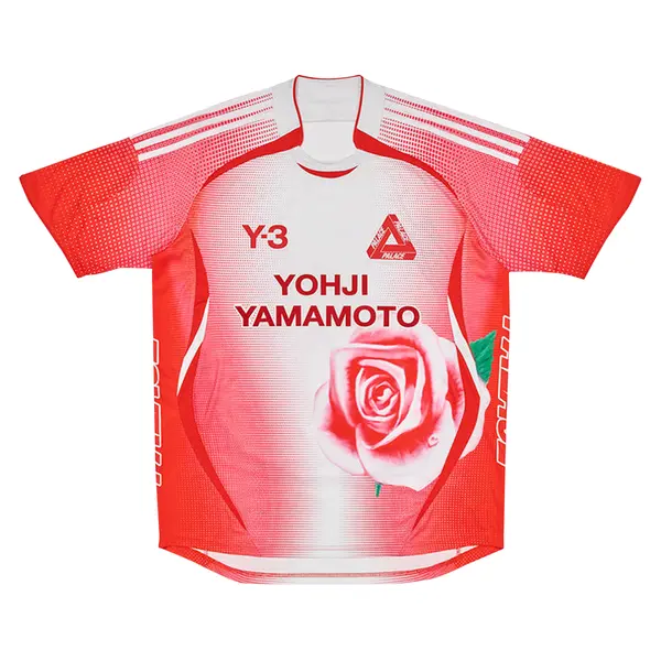 Y3 X Palace Football T-shirt /red