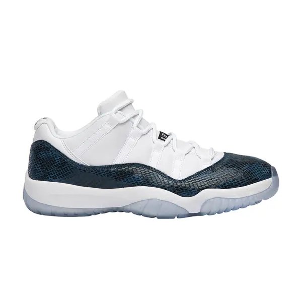 JORDAN Retro Low 'navy Snakeskin' 2019