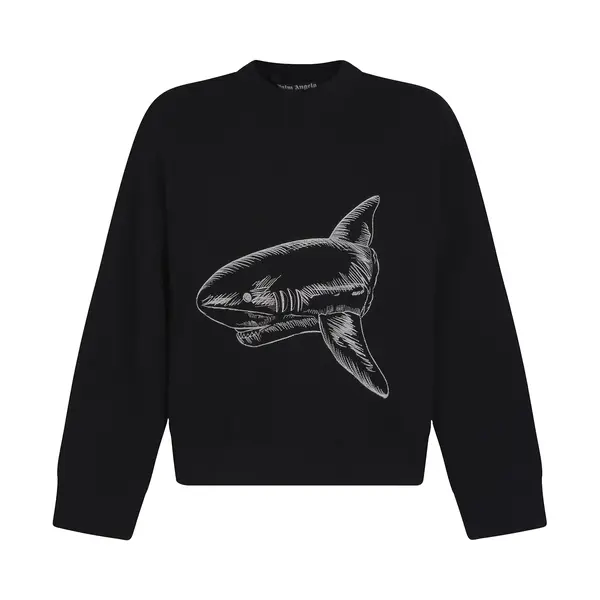 Palm Angels Split Shark Crewneck