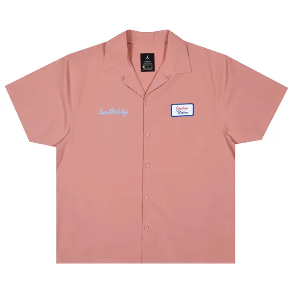 JORDAN X Union La Mechanic Shirt 'rust - Pink