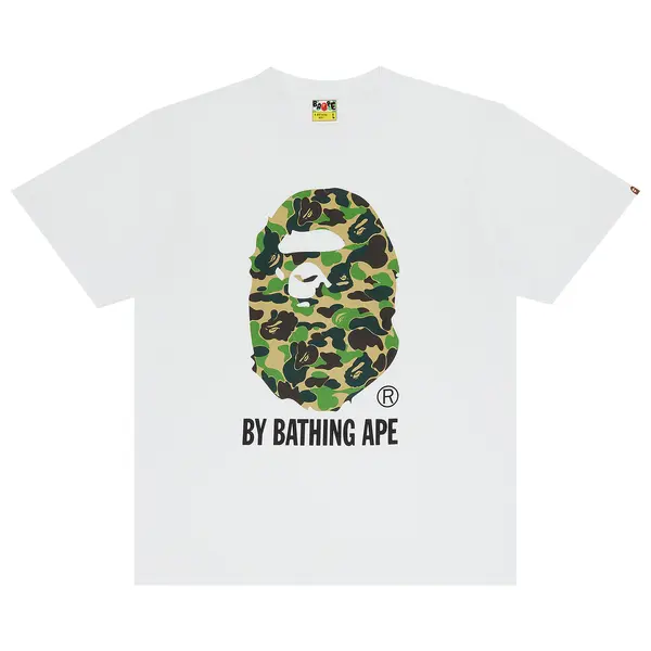 A BATHING APE Abc Camo Bathing Tee - White