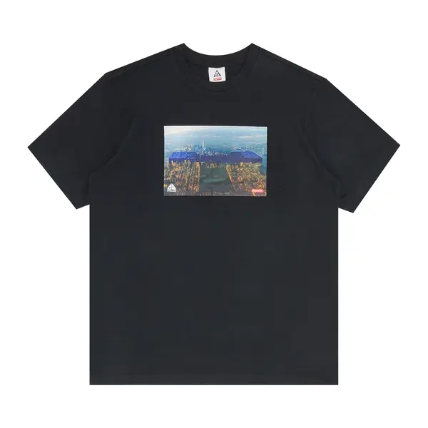 Supreme X Nike Acg Grid Tee - Black