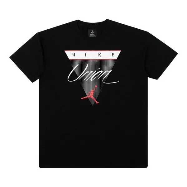JORDAN X Union Nrg Vault Flight Triangle Tee - Black