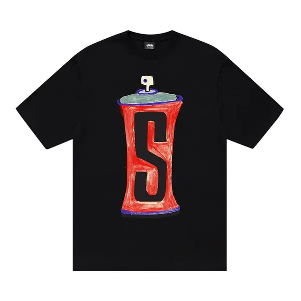 StÜssy Spraycan Tee - Black