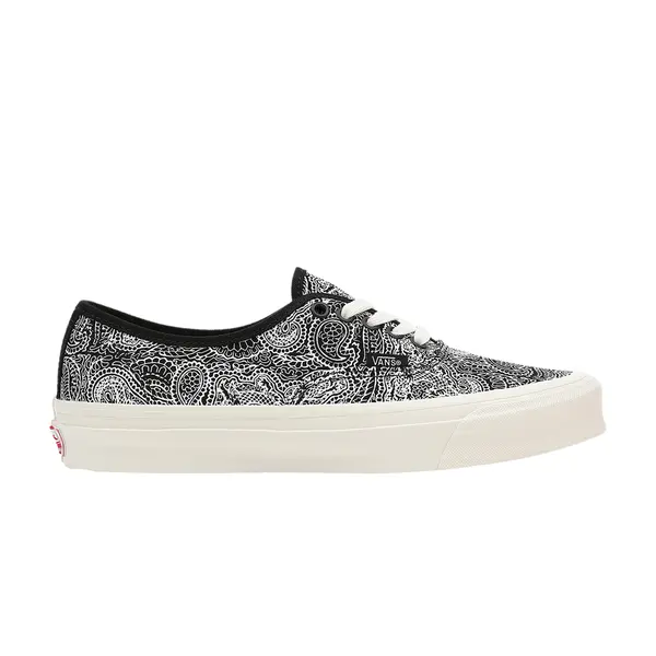 VANS Og Authentic Lx 'dragon Paisley' Sneakers - Black