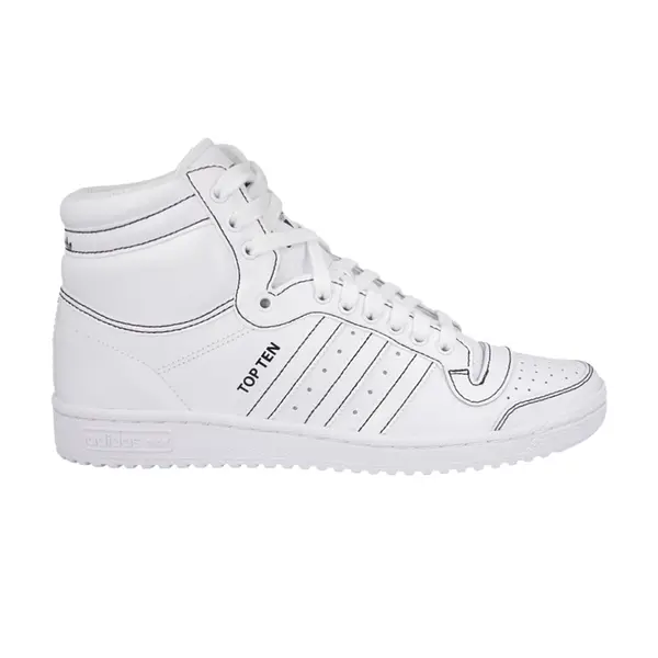 Adidas Top Ten Hi High-top Sneakers - White