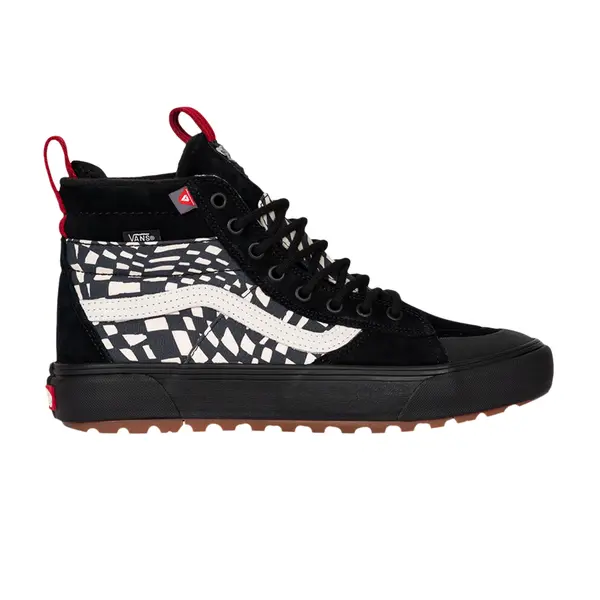VANS Sk8-hi Mte-2 Warp Checkerboard - Black