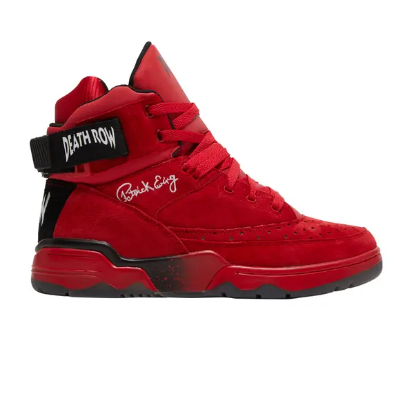 EWING Death Row Records X 33 High Sneakers - Red