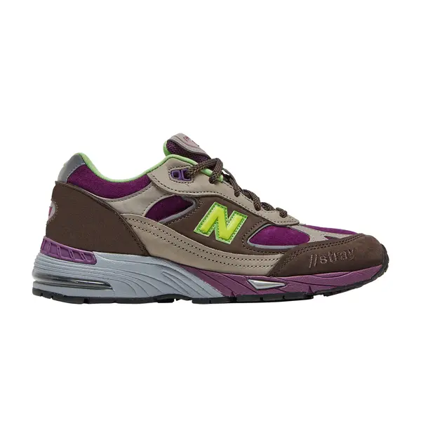 NEW BALANCE Stray Rats X 991 Made In England Sneakers - Purple