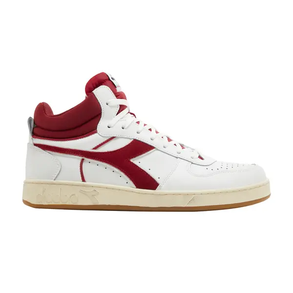 DIADORA Magic Basket Mid Chili Pepper - White