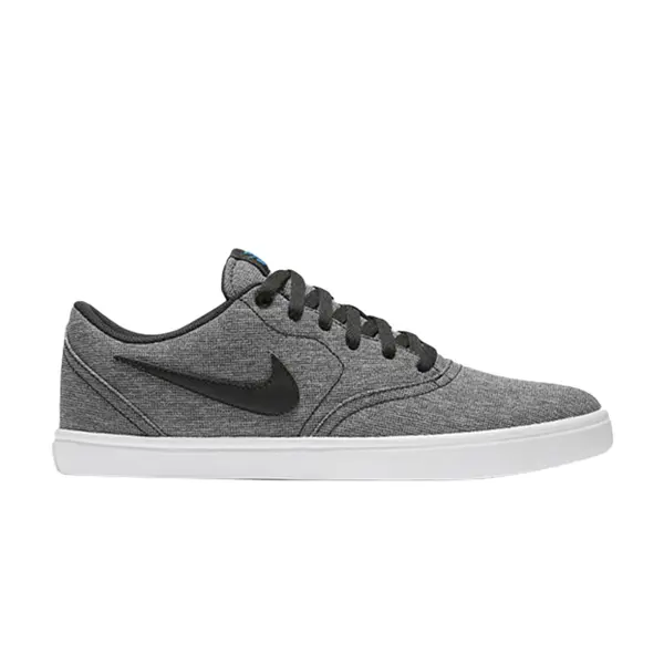 Nike Check Solarsoft Canvas Sb Sneakers - Black
