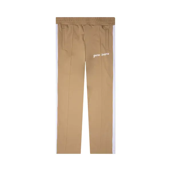 Palm Angels Classic Track Pants 'beige/white - Tan