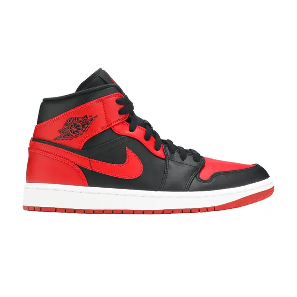 JORDAN 1 Mid 'banned' Sneakers - Red