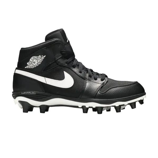 JORDAN 1 Mid Td Cleat - Black