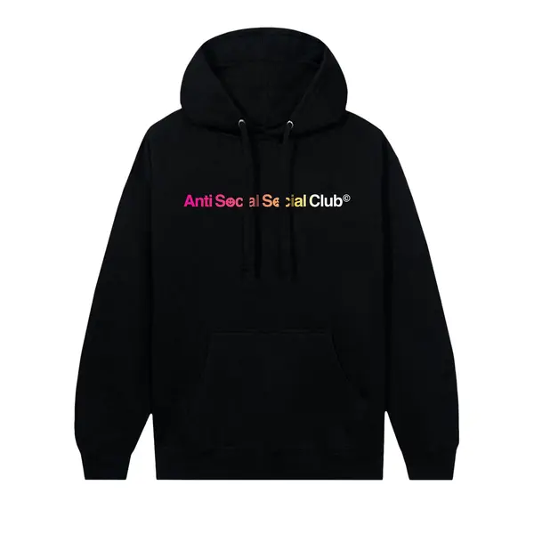 ANTI SOCIAL SOCIAL CLUB Imprint Hoodie - Black