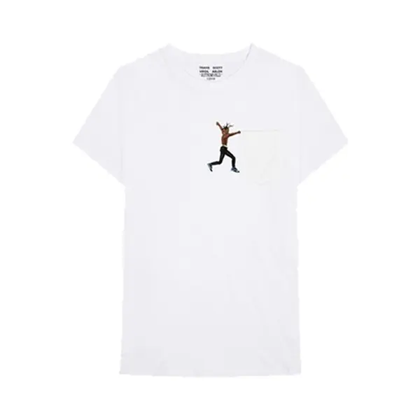 TRAVIS SCOTT Cactus Jack X Virgil Abloh "by A Thread" T-shirt