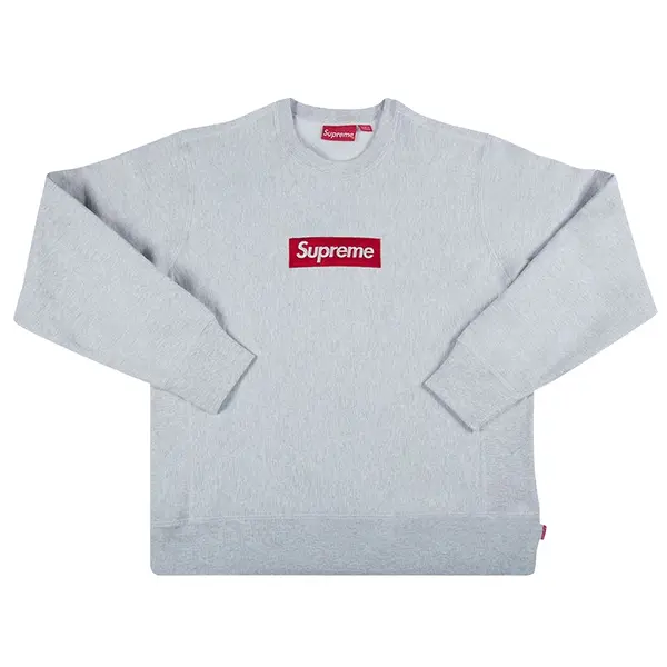 Supreme Box Logo Crewneck - Grey