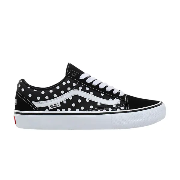 VANS Baker X Old Skool Pro Polka Dot Sneakers - Black