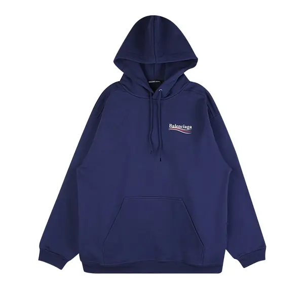 Balenciaga Political Campaign Hoodie - Blue