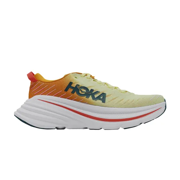HOKA® Bondi X Athletic Sneakers - Yellow
