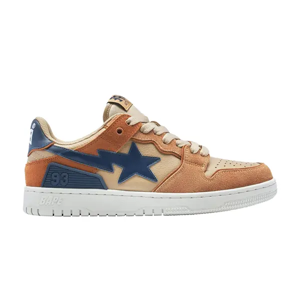 A BATHING APE Sk8 Sta #4 M1 Sneakers - Brown