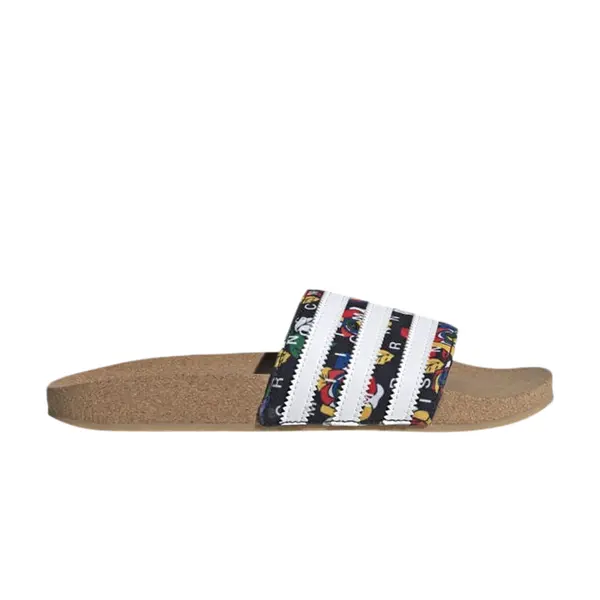 Adidas Rich Mnisi X Adilette Slide 'roses - Black