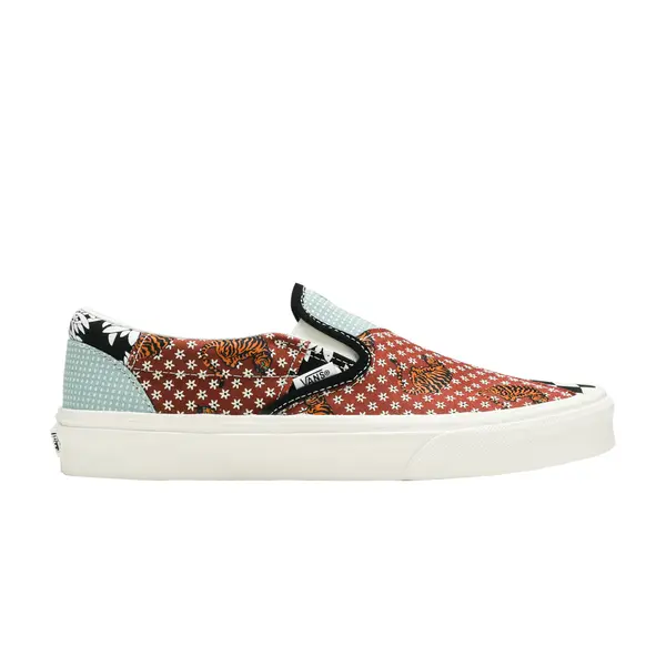 VANS Classic Slip-on Tiger Patchwork - Black