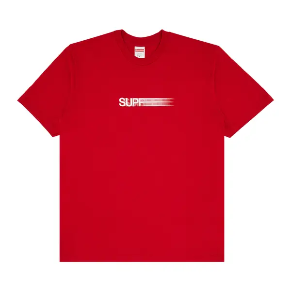 Supreme Motion Logo Tee - Red
