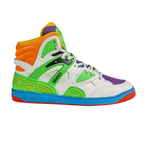 Gucci Basket High Top Sneakers - Multicolor