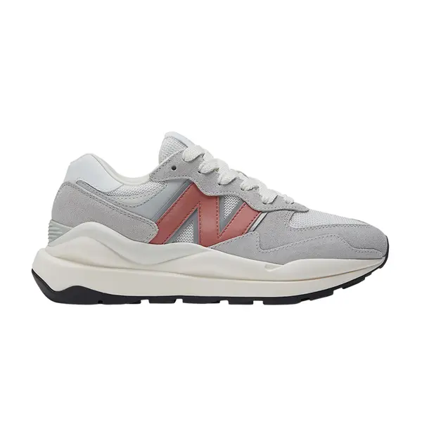 NEW BALANCE 57/40 Lace Up Sneakers - Grey