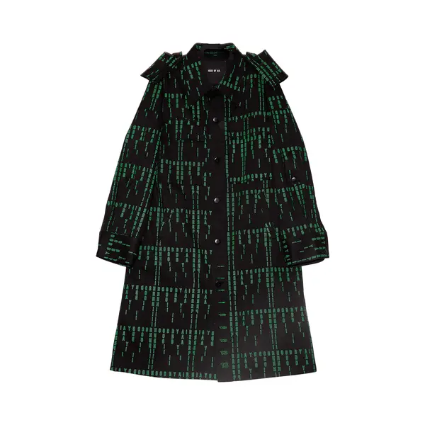 HOOD BY AIR Twill Trench Coat