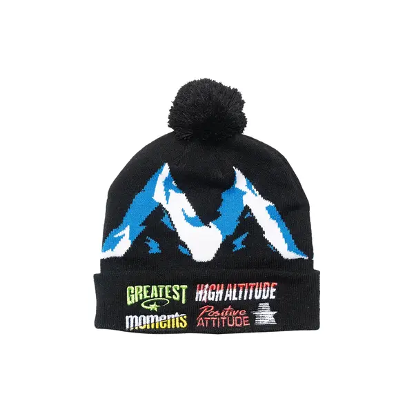 MARKET High Altitude Pom Beanie - Black