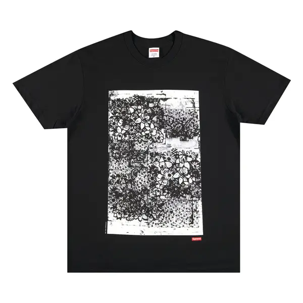 Supreme X Christopher Wool 1995 Tee - Black