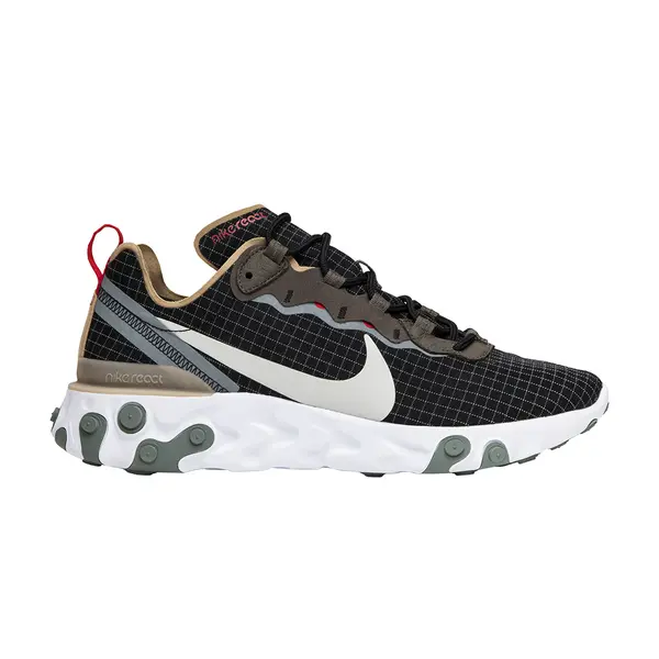 Nike Size? X React Element 55 'escape Pack' Sneaker - Black