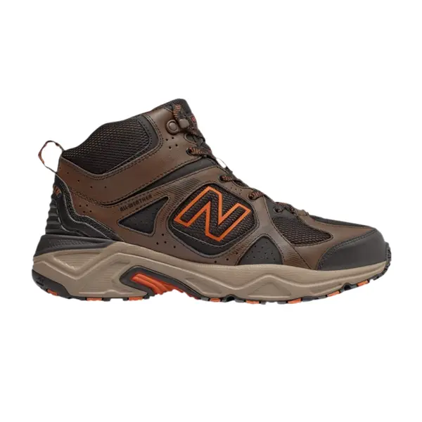 NEW BALANCE 481v3 Mid Trail Runner 4e Wide - Brown