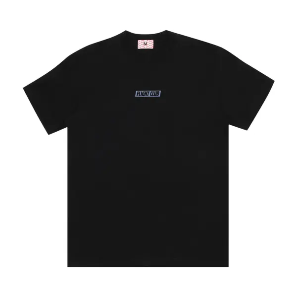 FLIGHT CLUB Slant Logo Tee /navy - Black