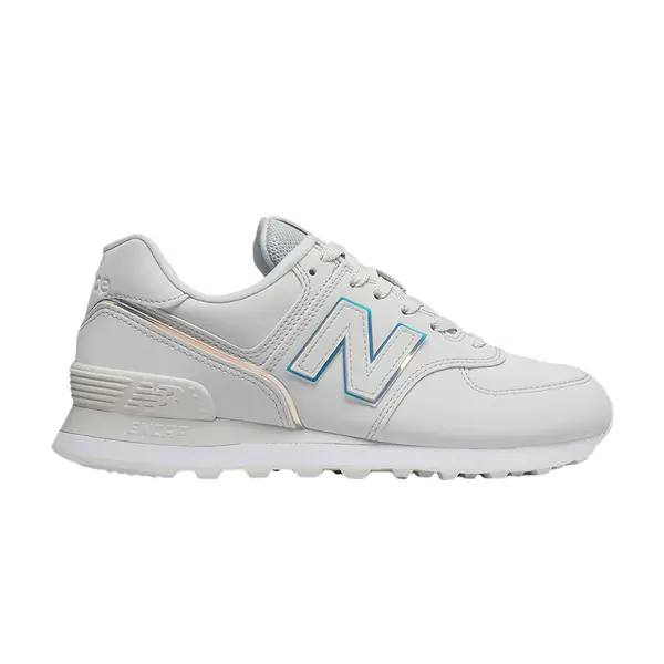 NEW BALANCE 574 Iridescent Sneakers - White