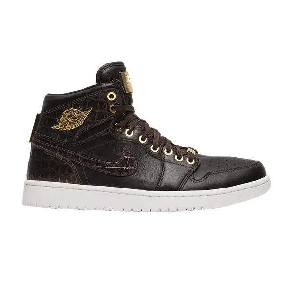 JORDAN 1 Retro High Og Pinnacle 'croc - Brown