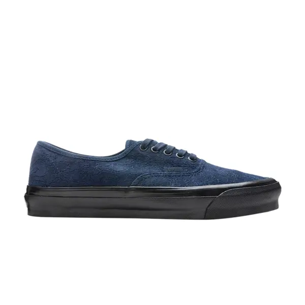 VANS Og Authentic Lx Velvet Leopard Sneakers - Blue