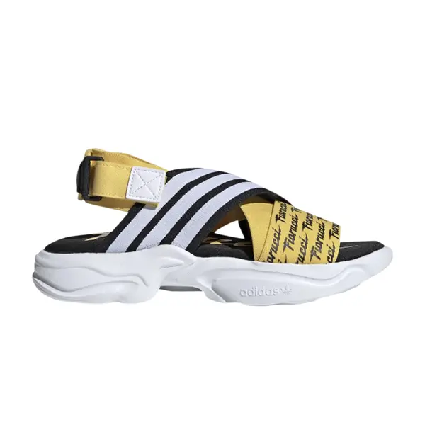 Adidas Fiorucci X Magmur Sandal Yellow Editorialist - Main Image