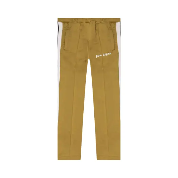 Palm Angels New Slim Track Pants 'bronze/off White - Tan