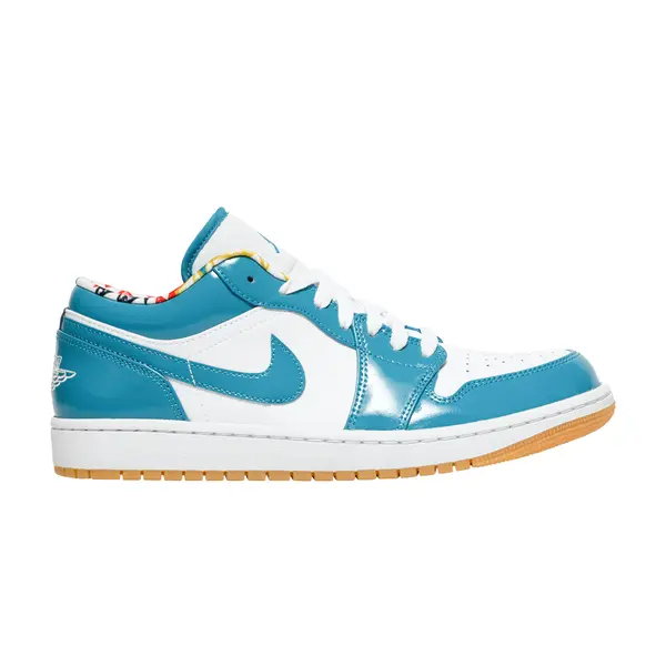 JORDAN 1 Low 'barcelona' Sneakers - White