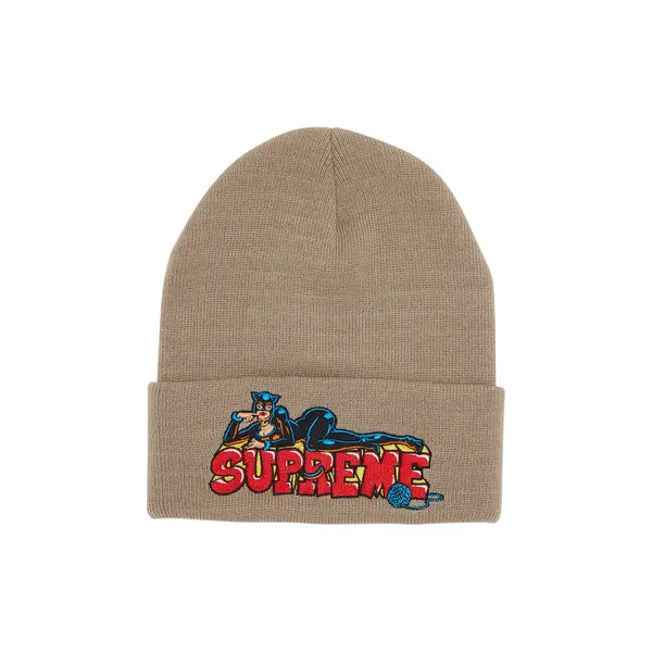 Supreme Catwoman Beanie - Tan