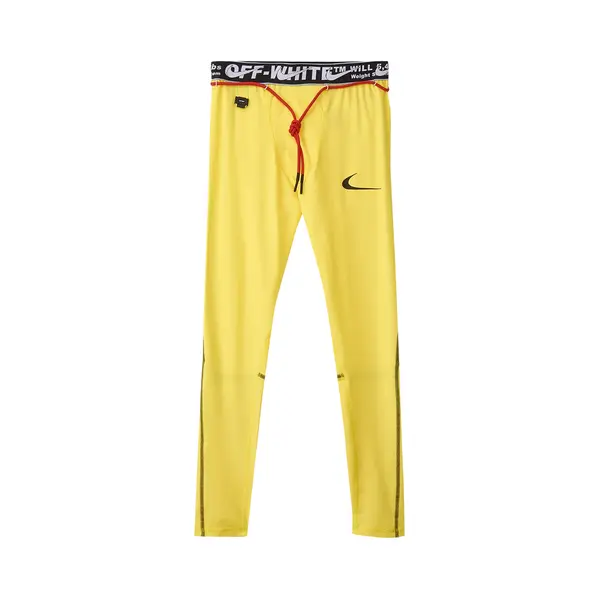 Nike X Off-white Running Tights - Yellow