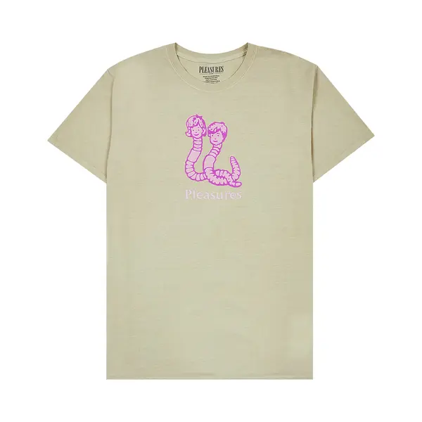PLEASURES Mud Pigment T-shirt - White